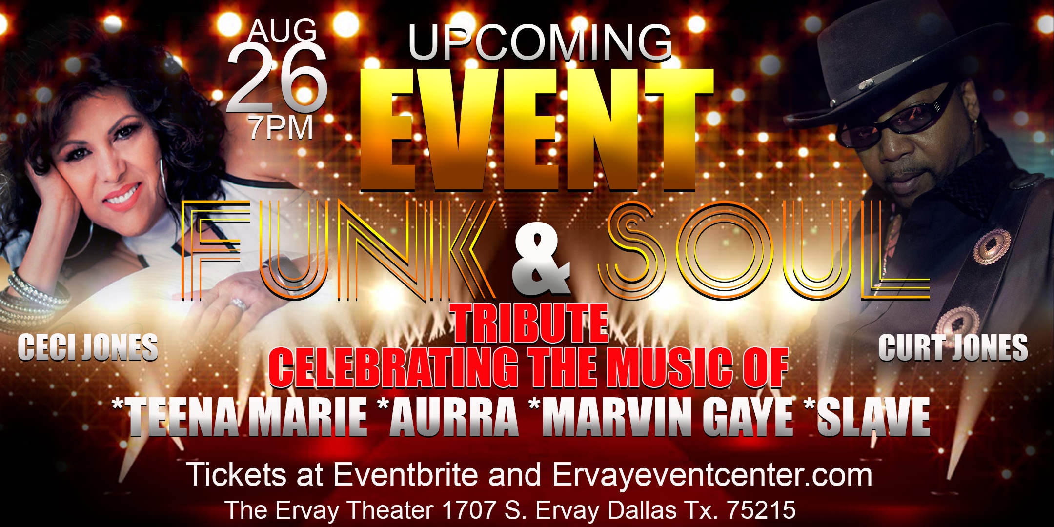The Funk and Soul Tribute 2023 – Ervay Event Center
